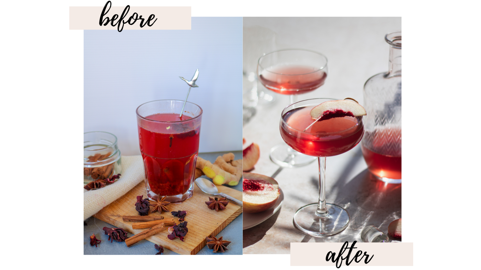 before after 1 – FOODlight Academy – Resources for food photographers